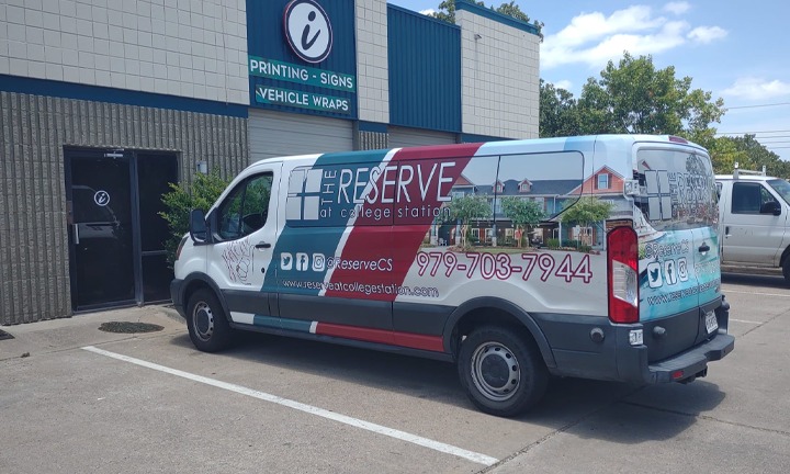 Vehicle WRAPS College Station | IMAGINE ADVERTISING STUDIOO
